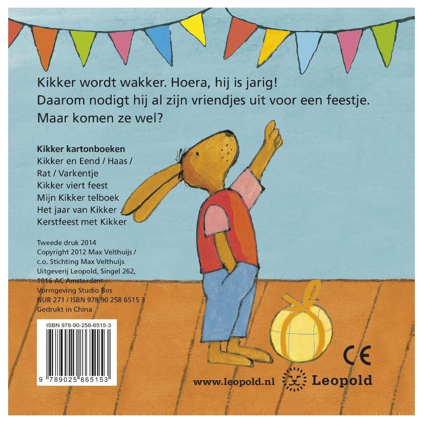 Kikker is jarig